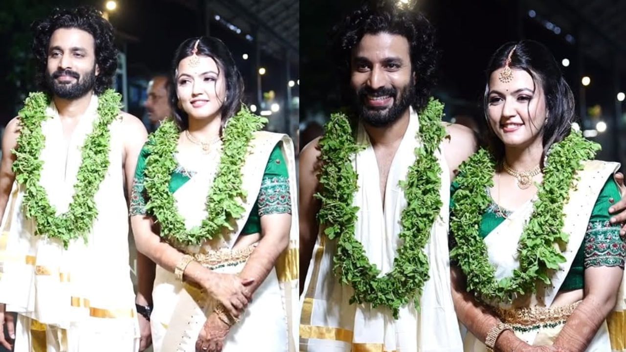 Aparna Das-Deepak Parambol Wedding : കണ്ണനെ സാക്ഷിയാക്കി അപർണയ്ക്ക് ...